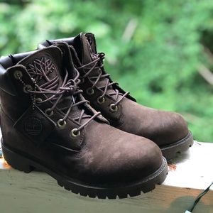 Timberland Shoes | Red Tims 55 In Boys | Poshmark